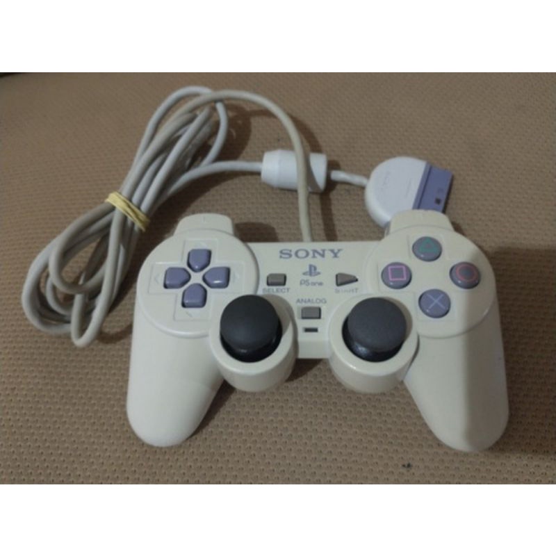 2 controles Playstation1série:scph-110 original funcionando ...