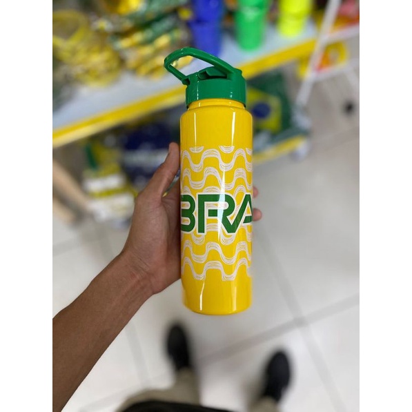 Garrafa Amarela Brasil | Shopee Brasil