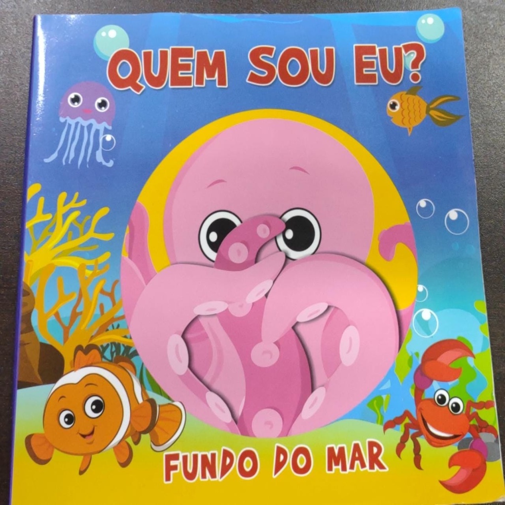 Fundo do Mar - Quem Sou Eu? Pop Up autor James Misse | Shopee Brasil