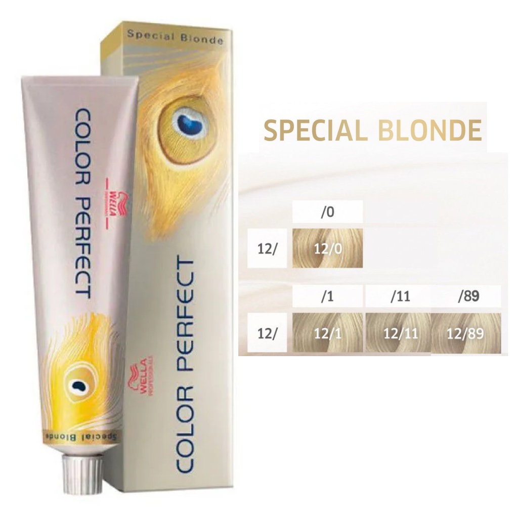 Tinta Color Perfect Special Blonde Wella profissional | Shopee Brasil