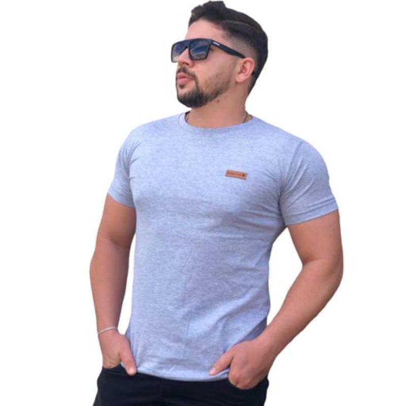 Camisa Lisa Masculina Basica | Shopee Brasil