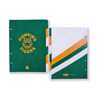 Caderno Argolado Stranger Things Hawkins Tigers Cicero | Shopee Brasil