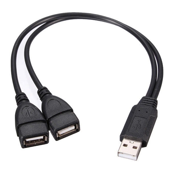 Cabo Usb Y - Duplo Um Para Dois Femea BEST CHOICE | Shopee Brasil