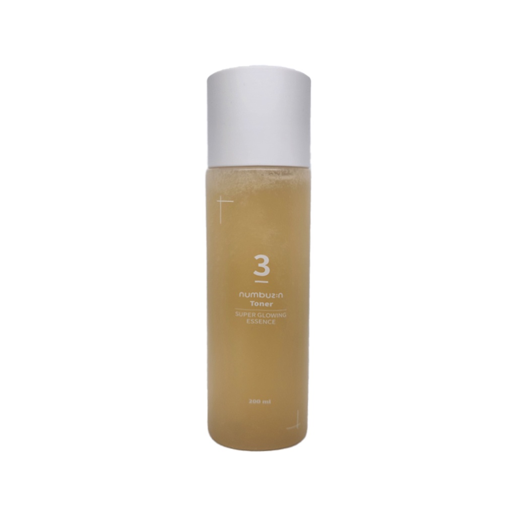 numbuzin no.3 super glowing essence toner | Shopee Brasil