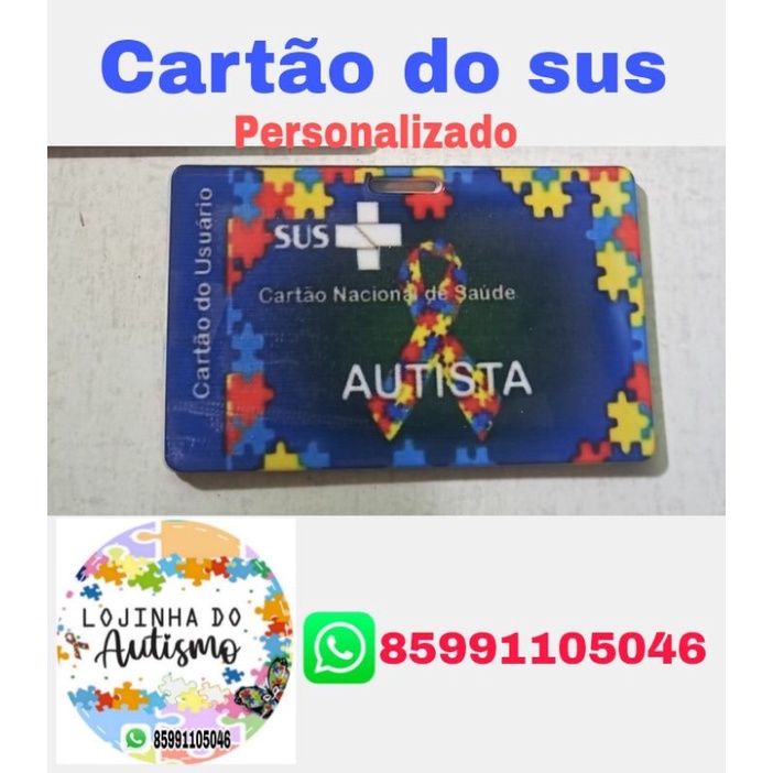Cartão do sus Personalizado | Shopee Brasil