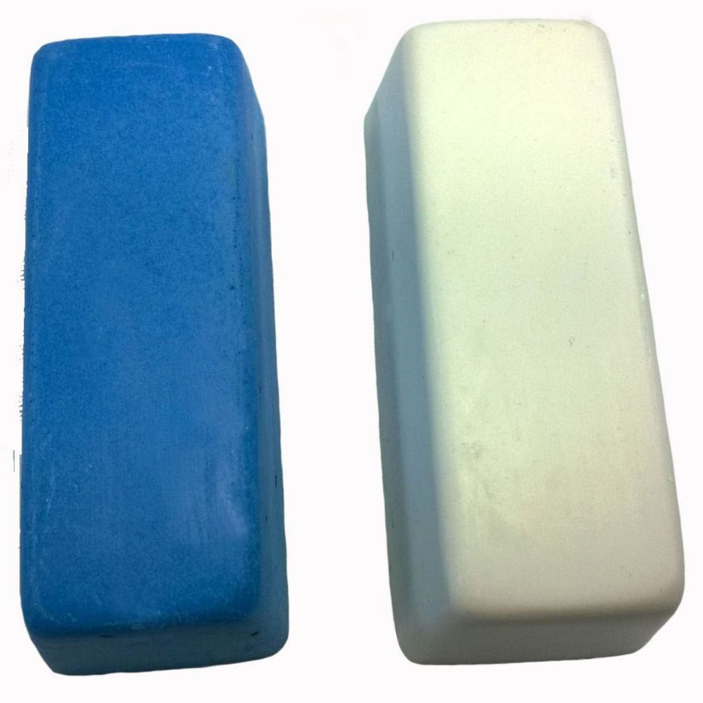 Kit Para Polir Alumínio 2 Pastas Branca E Azul | Shopee Brasil