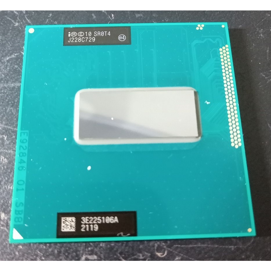 Processador Intel Notebook i3 3110M/ 3ªG/ 2.40GHz/LGA988/3 MB + sache ...