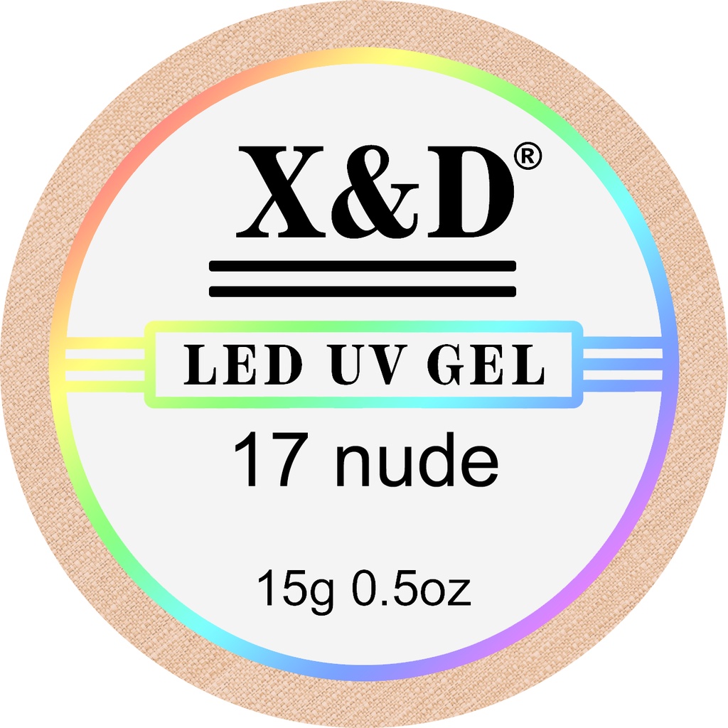 Gel X&D 15g LED UV para Unhas Xd Profissional Unha Acrigel Alongamento Xed White Branco ...