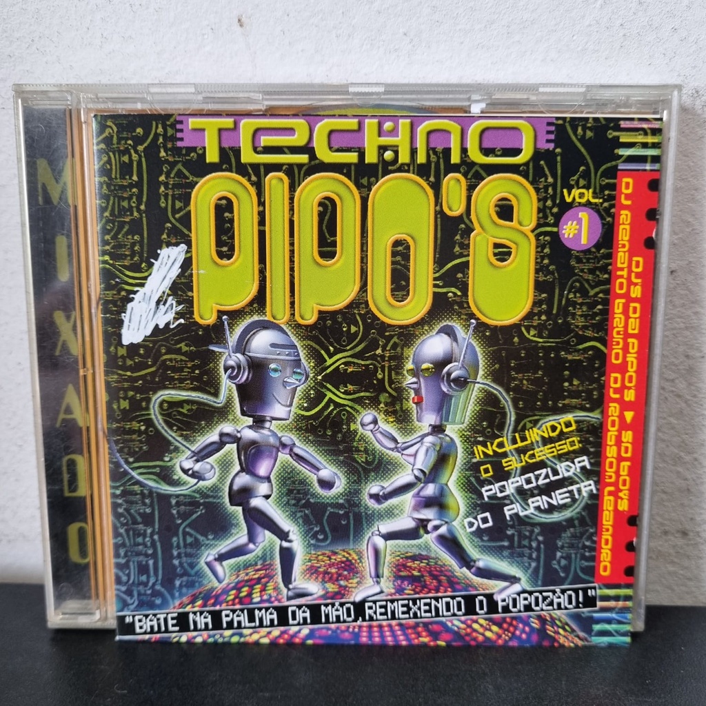 CD Techno Pipo's Vol. 1 - Popozuda - SD Boys DJ Renato Bruno | Shopee ...