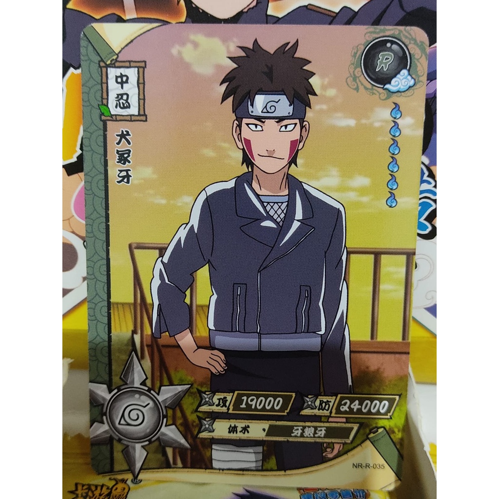Cards Kiba Inuzuka (Clássico e Shippuden) | Shopee Brasil