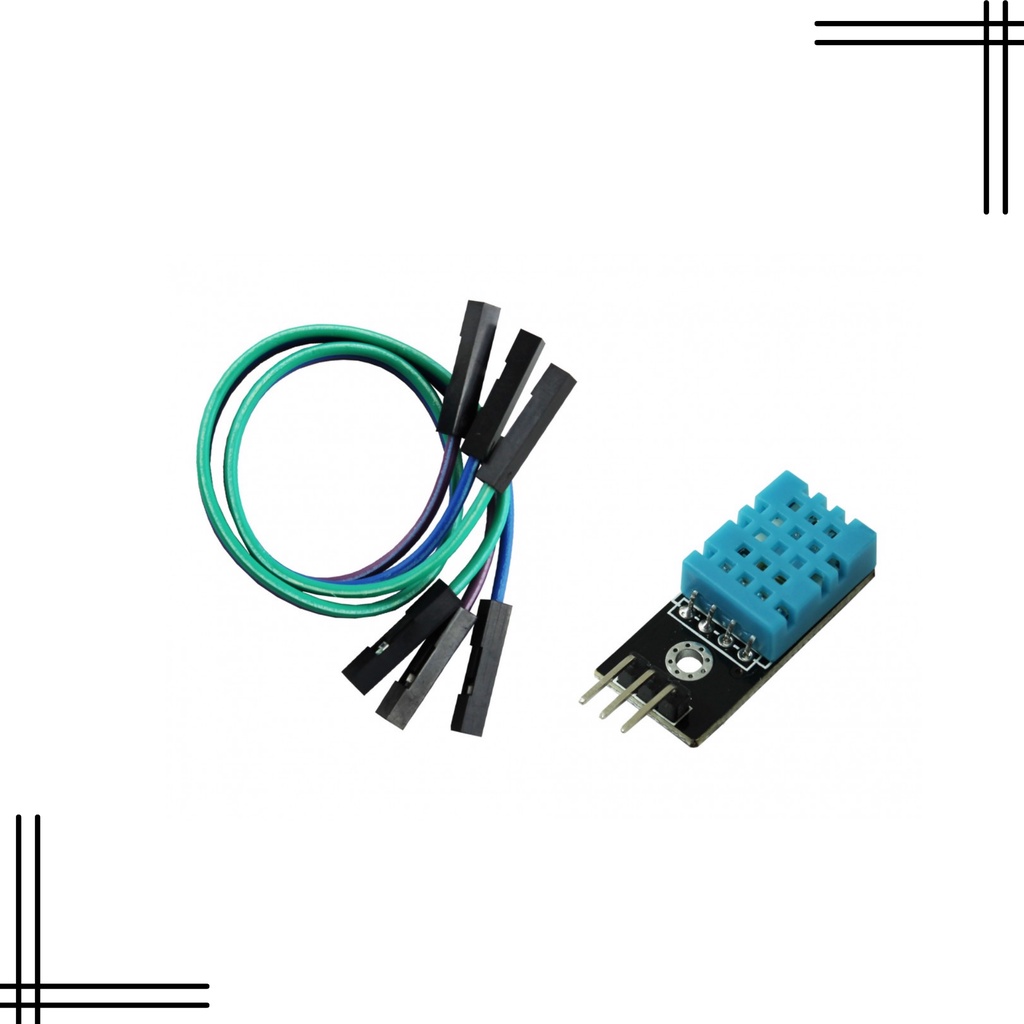 Modulo Sensor De Umidade E Temperatura Dht11 P/ Arduino | Shopee Brasil