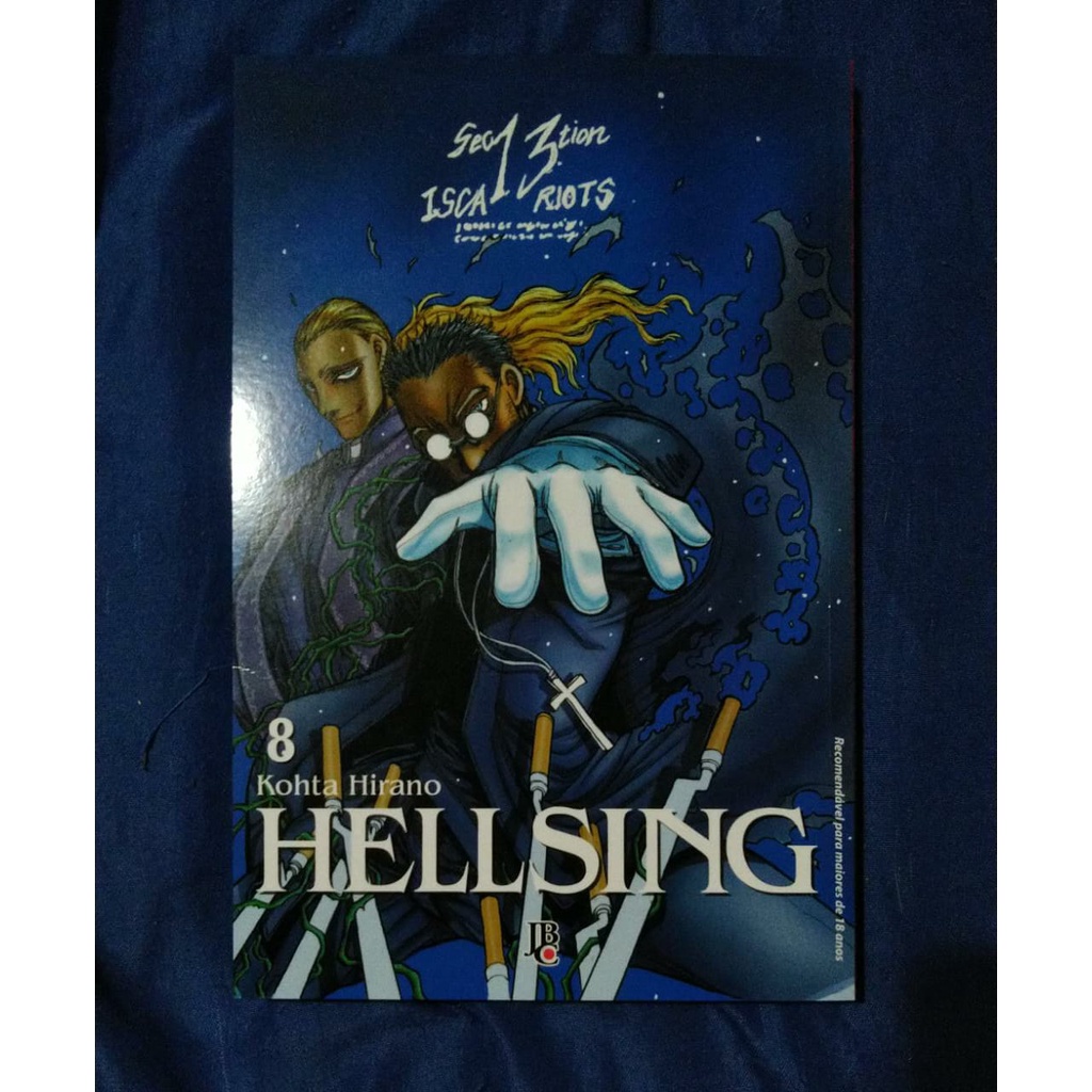 mangá hellsing volume 8 | Shopee Brasil