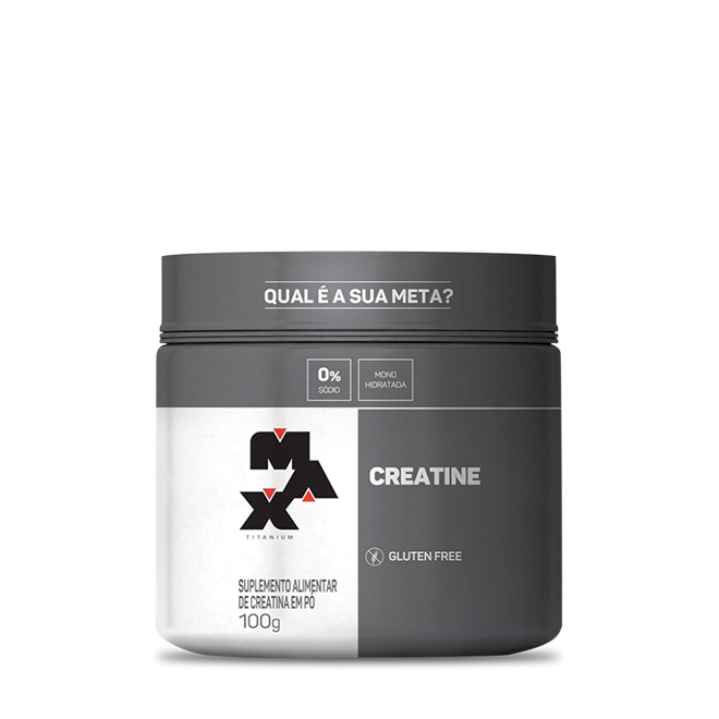 Max Titanium Creatina Monohidratada Creatine Em Pote De 300g Shopee