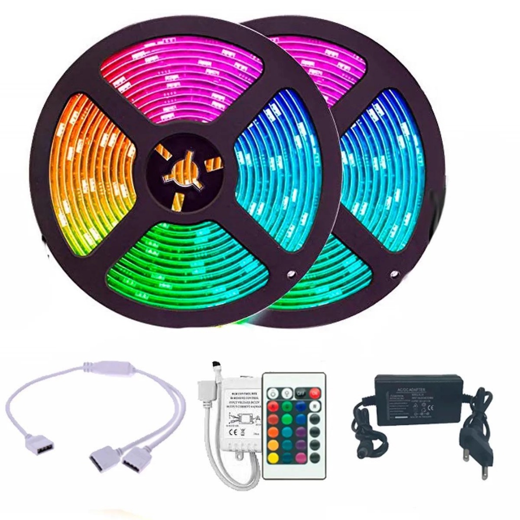 Fita Led RGB 5 metros | Shopee Brasil
