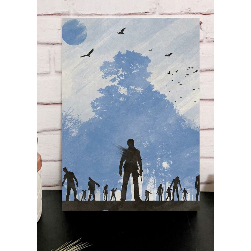The Walking Dead Placas decorativas | Quadros Decorativos em MDF ...
