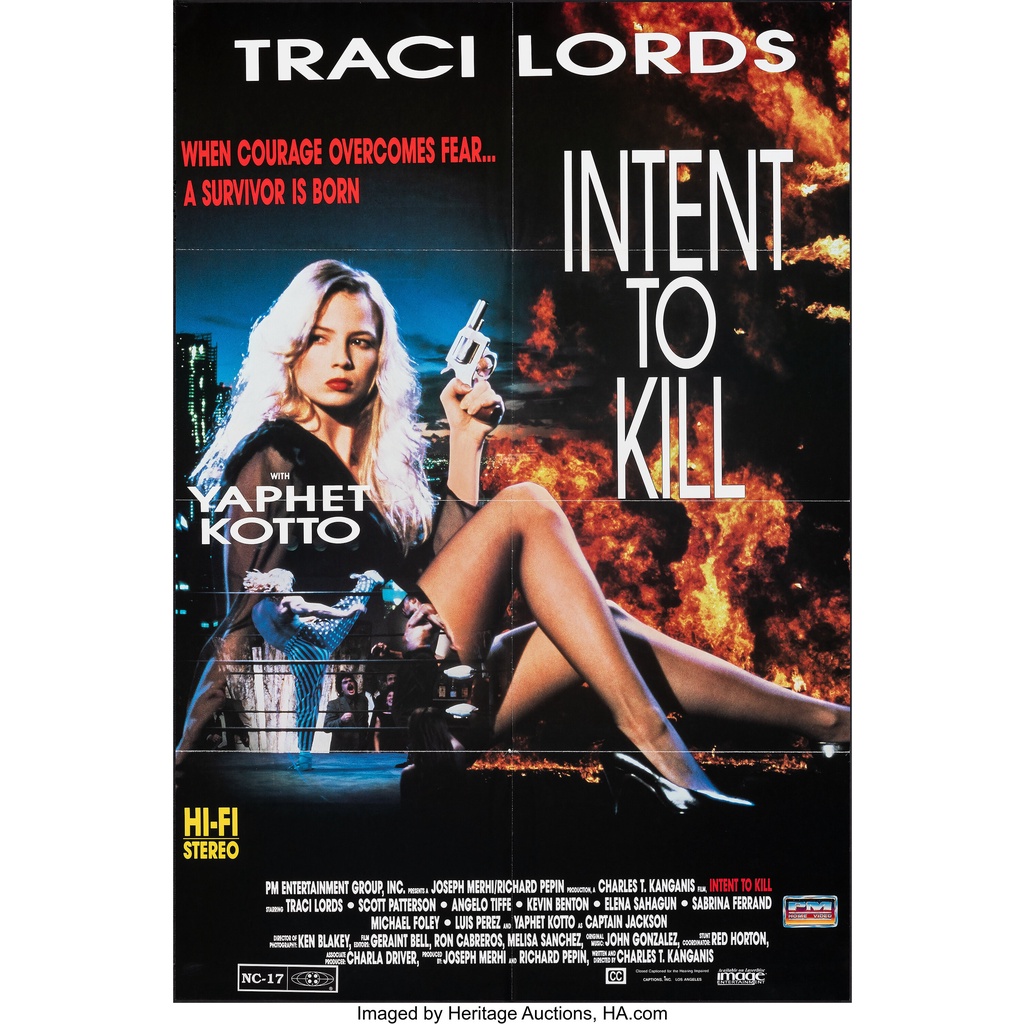 Intenção de Matar (1992) (Intent to Kill) Traci Lords e Angelo Tiffe ...