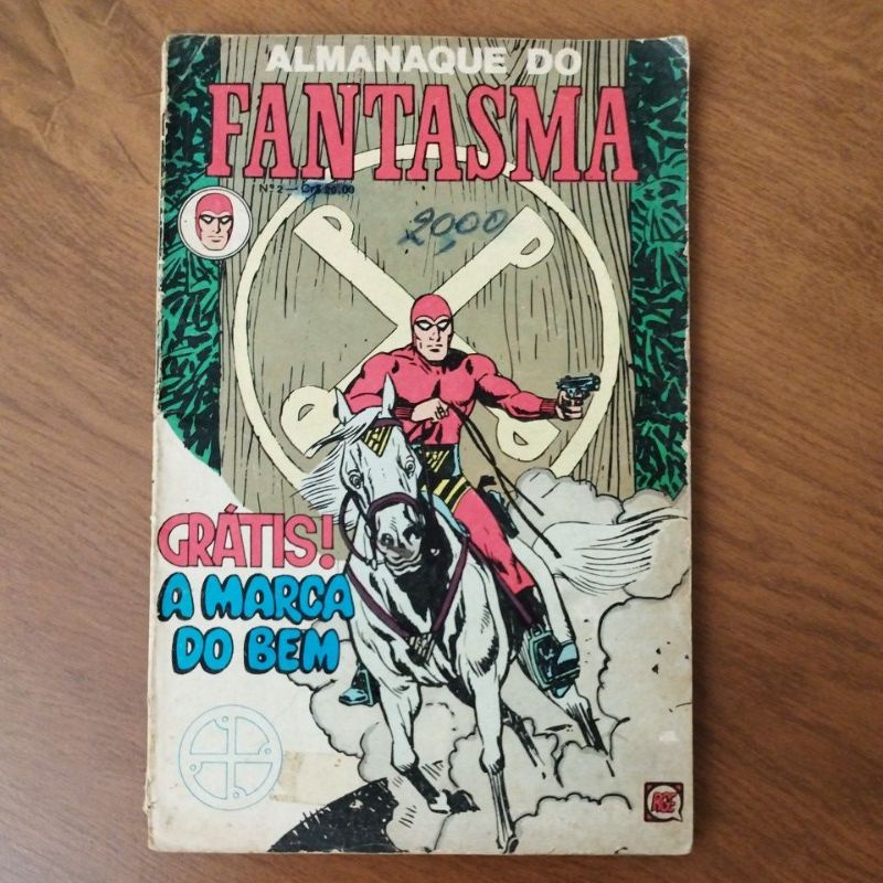 Almanaque do Fantasma - 2° Série - n° 02 ( RGE ) | Shopee Brasil