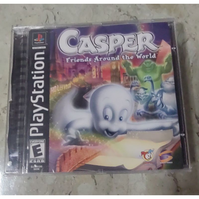 casper and friends around the world jogo original para ps1 | Shopee Brasil