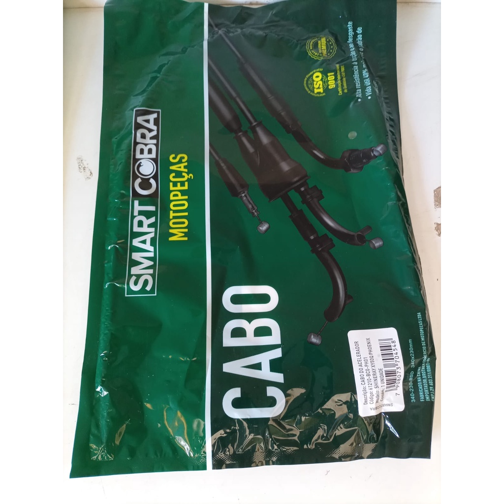 Cabo velocimetro phoenix 50cc shineray | Shopee Brasil