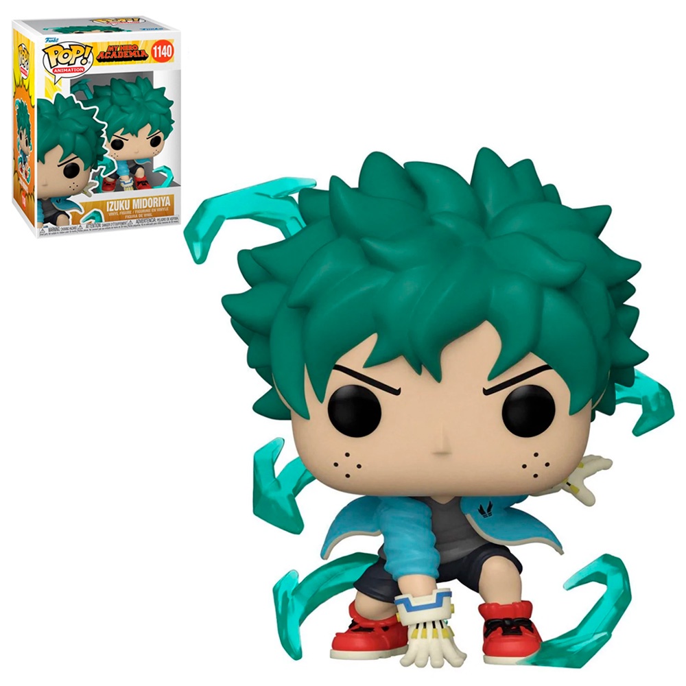 FUNKO POP MY HERO ACADEMIA - IZUKU MIDORIYA DEKU W/GLOVES 1140 NOVO ...
