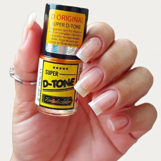 Base Super D-Tone Fortalecedor - Top Beauty SOS Unhas | Shopee Brasil