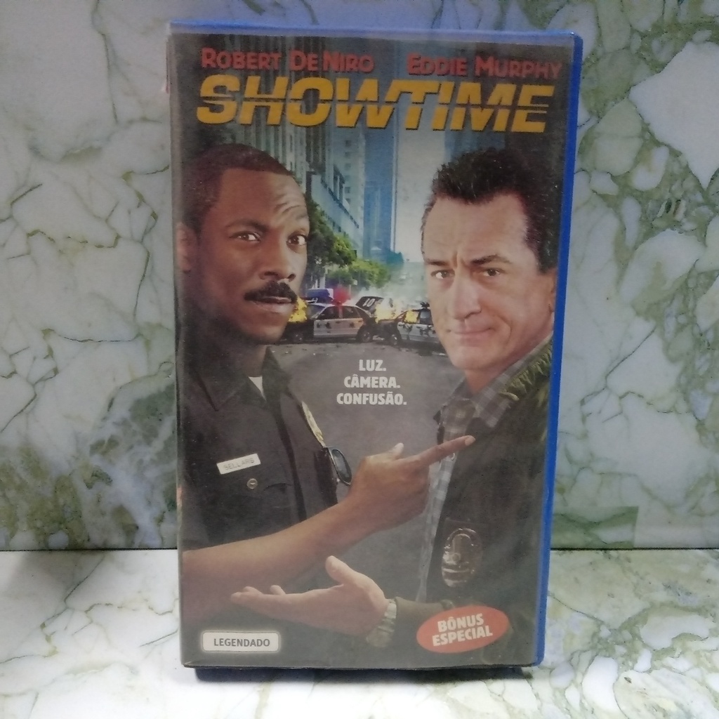 Fita Vhs Filme: Showtime- Robert de Niro Eddie Murphy 2002 (Fv89 ...