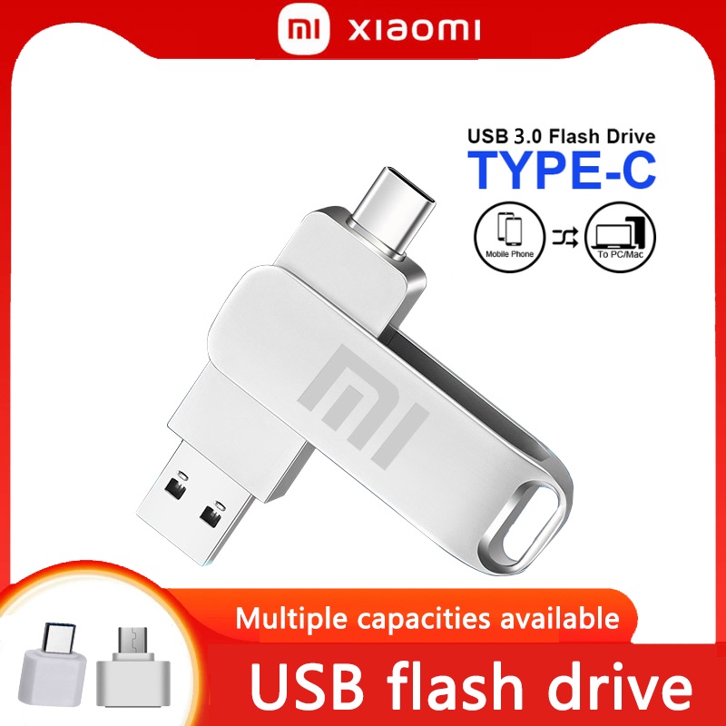 xiao'mi TYPE-C 128gb Unidade Flash USB De Alta Velocidade , 256gb 512gb ...