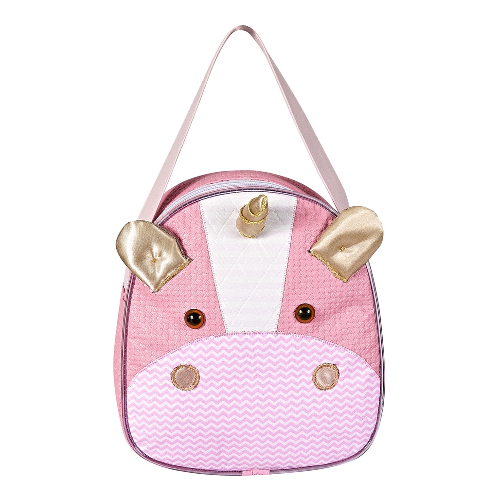 Lancheira Infantil Unicórnio Rosa P- Menina - Bebê Escolar | Shopee Brasil