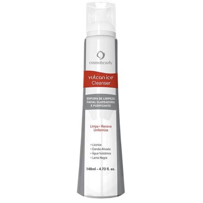 Vulcan Ice Cleanser - Sabonete Clareador Cosmobeauty - 140 mL | Shopee ...