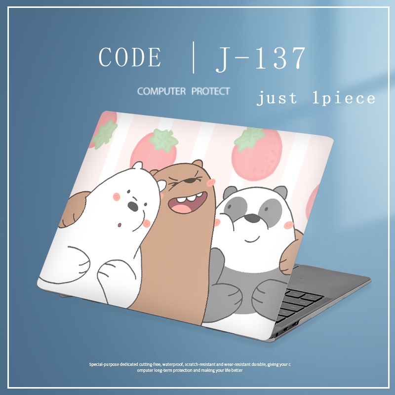 1pç Capa Adesiva Para Notebook Padrão Personalizado Universal 11/12/13 ...