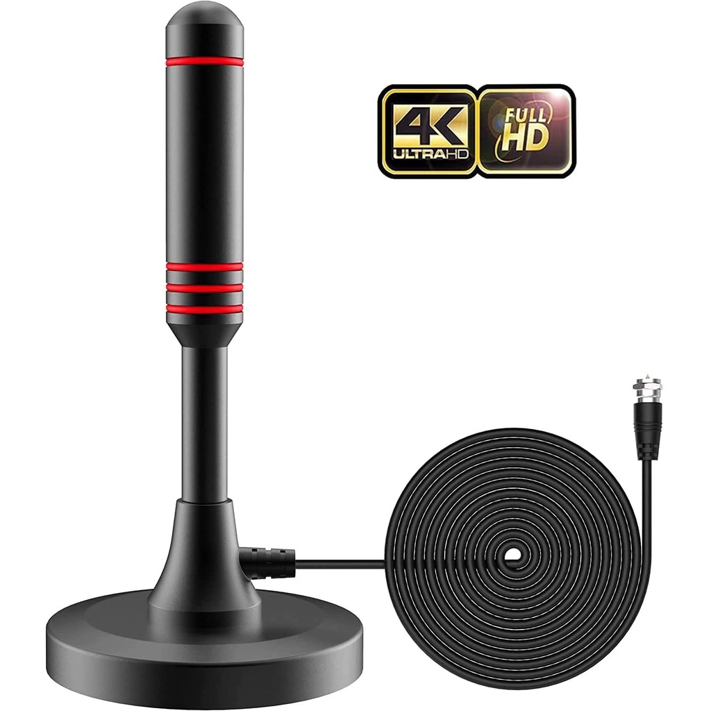 Antena Digital Tv Hd Interna / Externa 4k Portátil 5 Metros | Shopee Brasil