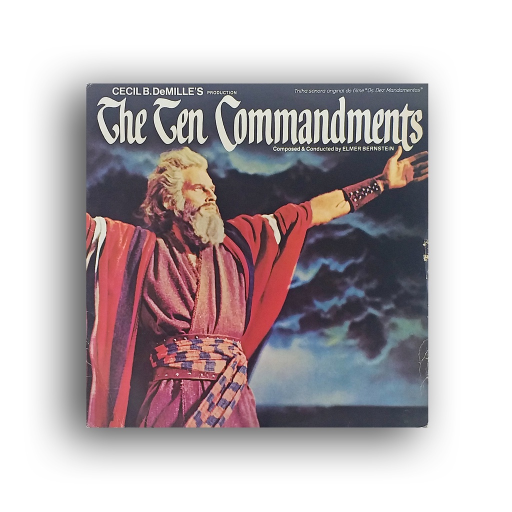 Elmer Bernstein - Music From the Ten Commandments | Shopee Brasil