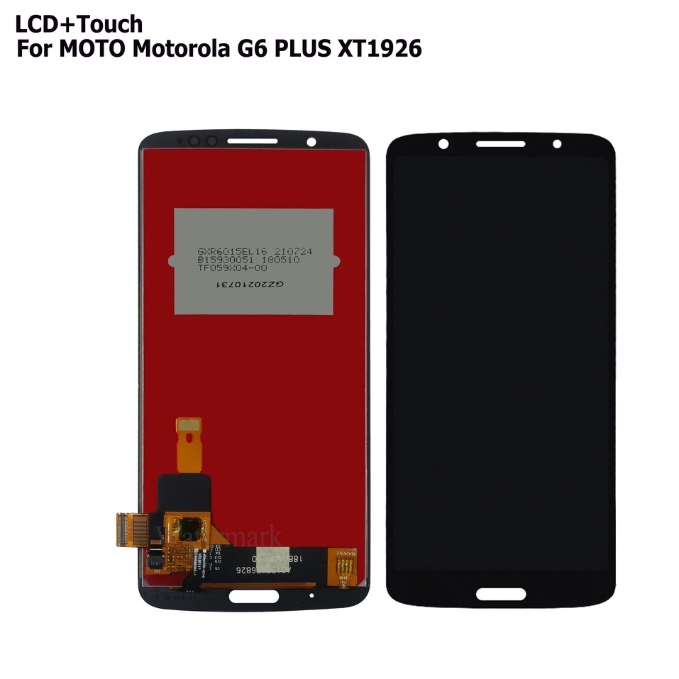 Tela Frontal Display Lcd Touch Moto G6 Plus XT1926-8 Original | Shopee ...