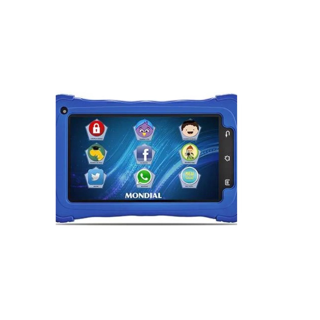 Tablet Kids Mondial TB-18 cor azul | Shopee Brasil