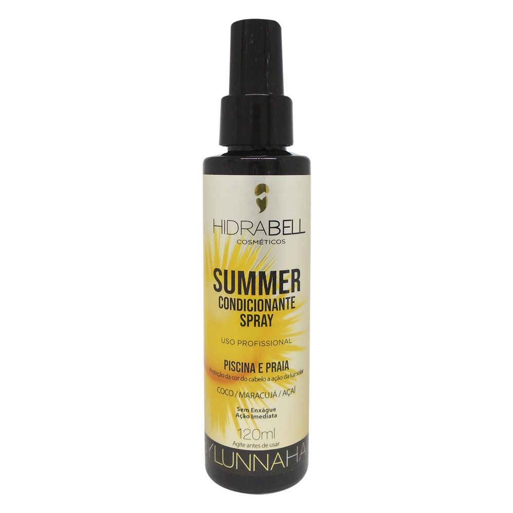 Spray Summer Protetor Solar Capilar 120ml Hidrabell | Shopee Brasil