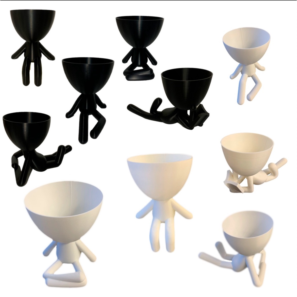 Kit 10 Bob P Vasos Robert Plant para Suculentas - P (6cm) Bob, Planta ...