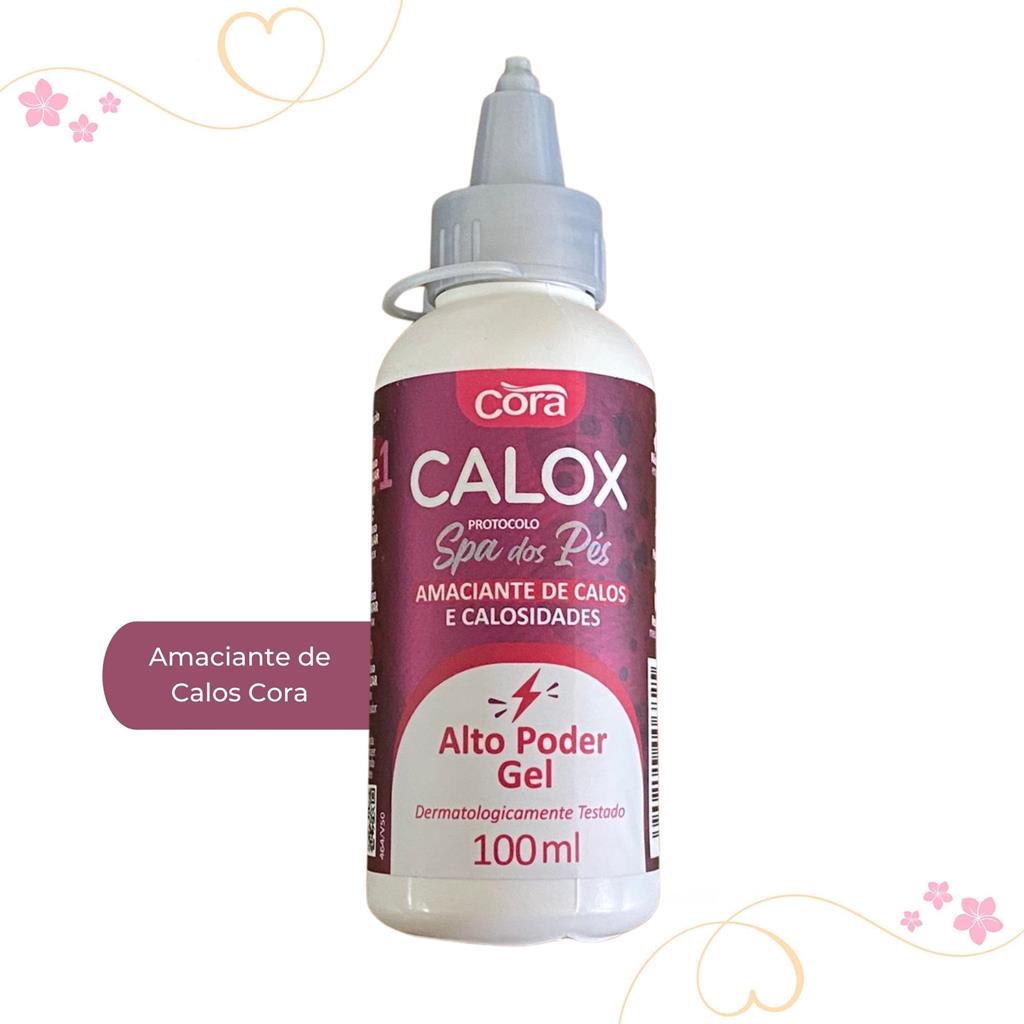 Calox Amaciante de Calos e Calosidades em Gel Cora 100 ml- Amaciante ...