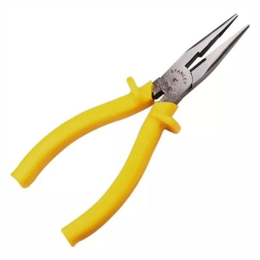 Alicate de Bico Meia Cana Longo 6 Polegadas Stanley | Shopee Brasil