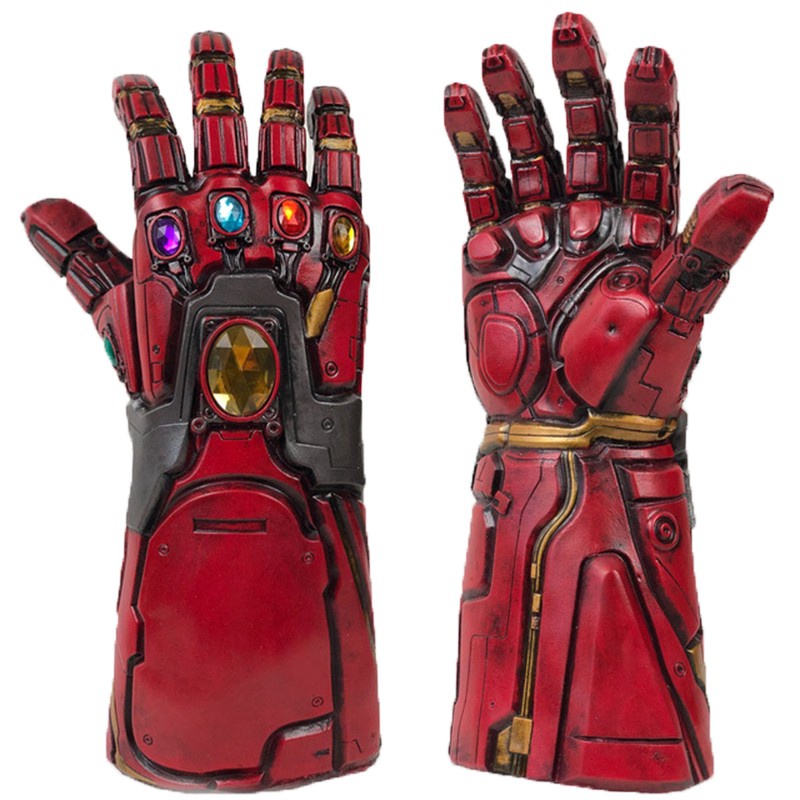 Luvas De Cosplay Gauntlet De Ferro Braço De Látex Infinito Thanos Homem ...