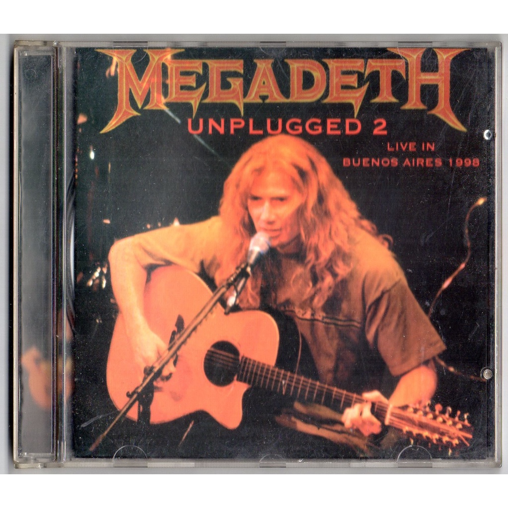 Megadeth – Unplugged 2 - Live In Buenos Aires 1998 CD | Shopee Brasil
