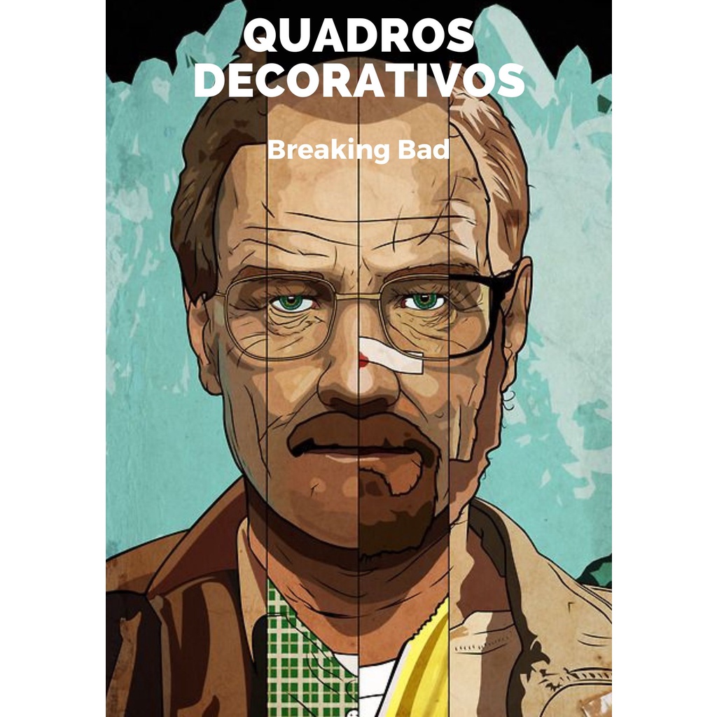 Breaking Bad Placas decorativas | Quadros Decorativos em MDF | 14x20 ou ...