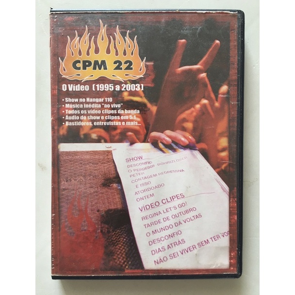 Dvd CPM 22 - O vídeo Original | Shopee Brasil