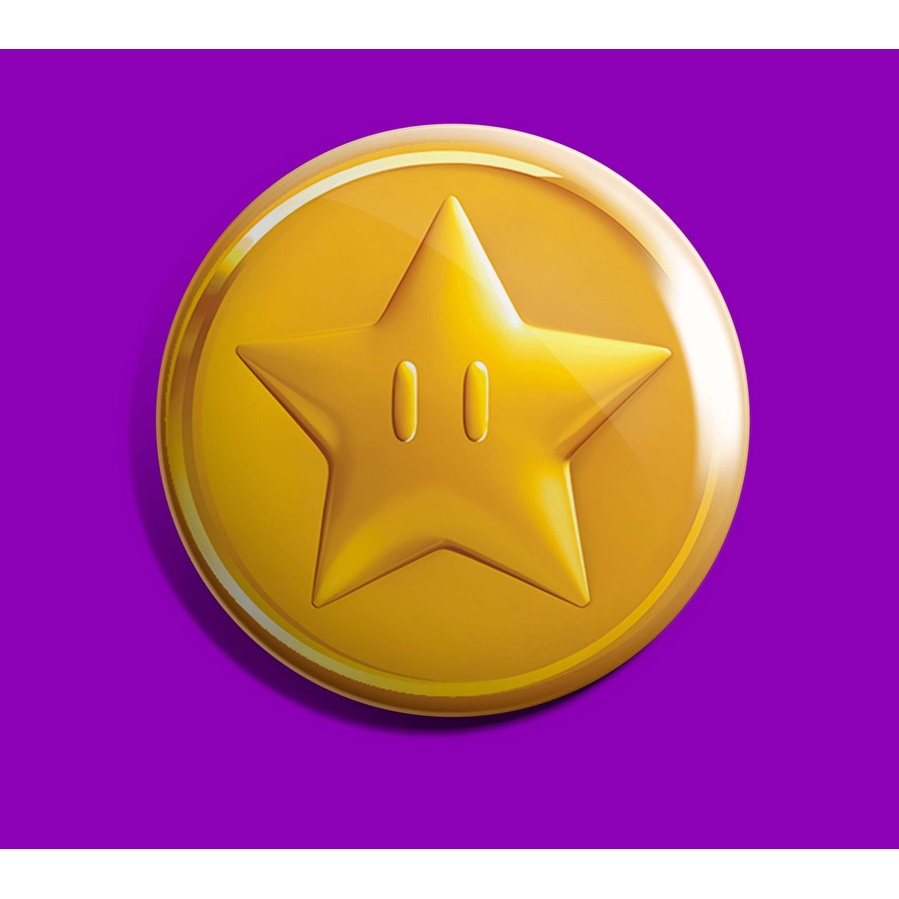 Botton MOEDA ESTRELA SUPER MARIO Bottom de game boton jogo botom games ...