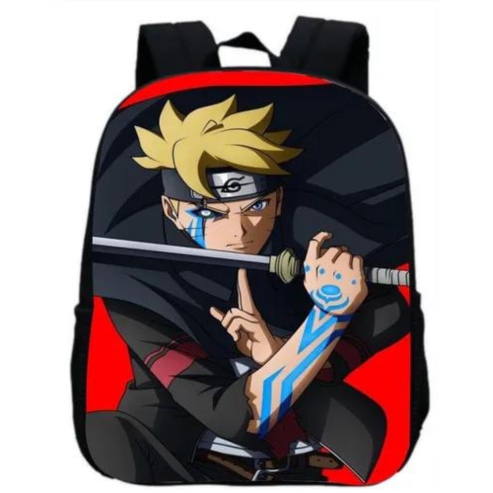 Mochila De Costas Boruto Anime Bolsa Naruto Escolar | Shopee Brasil