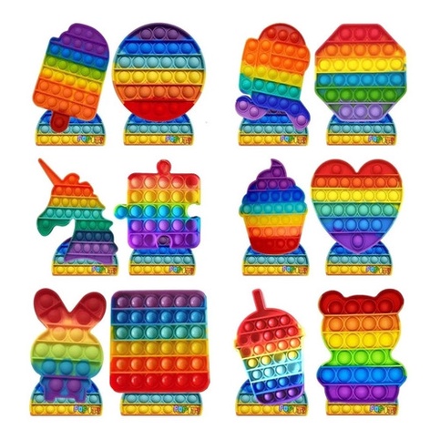 Pop It - 10 Displays De festa MDF 20cm Totens | Shopee Brasil