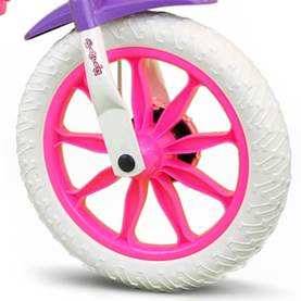 Kit 2 Rodas Eva Aro 12 Bicicleta Infantil Pink/Branco | Shopee Brasil