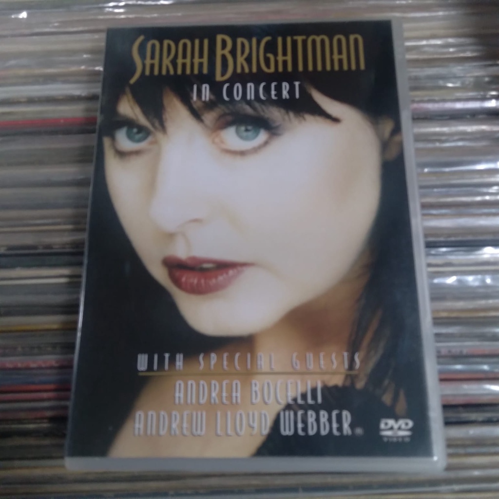 SARAH BRIGHTMAN DVD IN CONCERT | Shopee Brasil