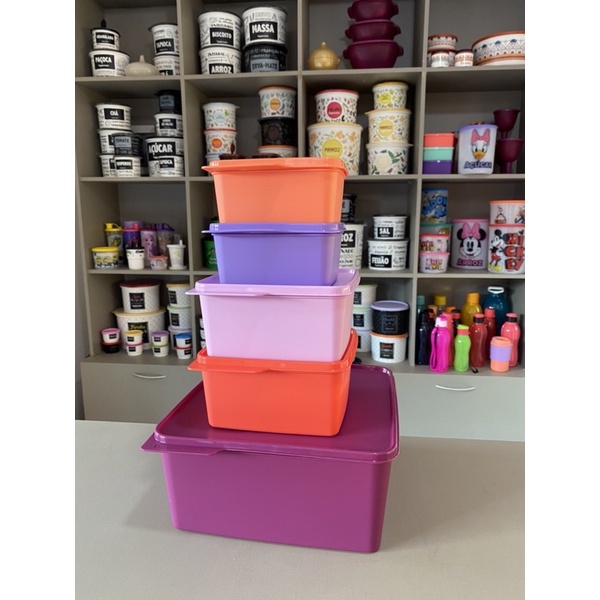 Tupperware Linha Basic Line | Shopee Brasil