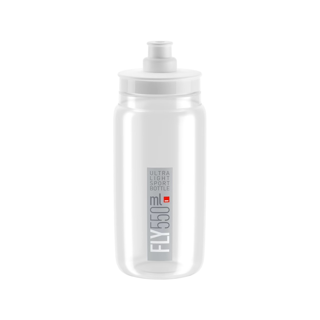 Garrafa Caramanhola Bike Elite Fly 550ml - Transparente | Shopee Brasil