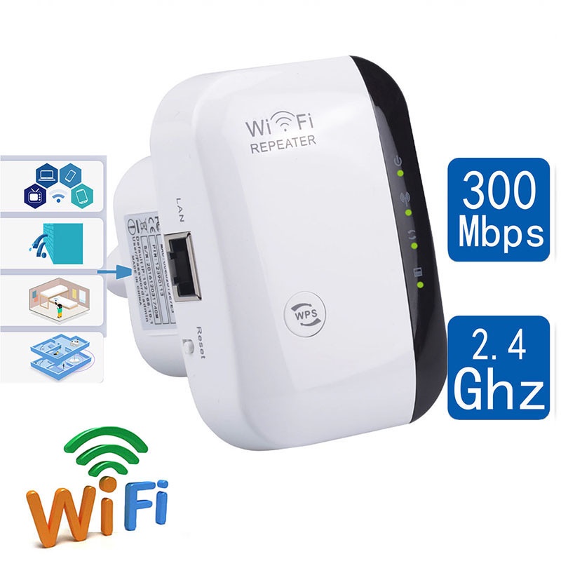 Mini Wifi Extender Signal Amplifier Wifi sem fio repetidor Repetidor ...